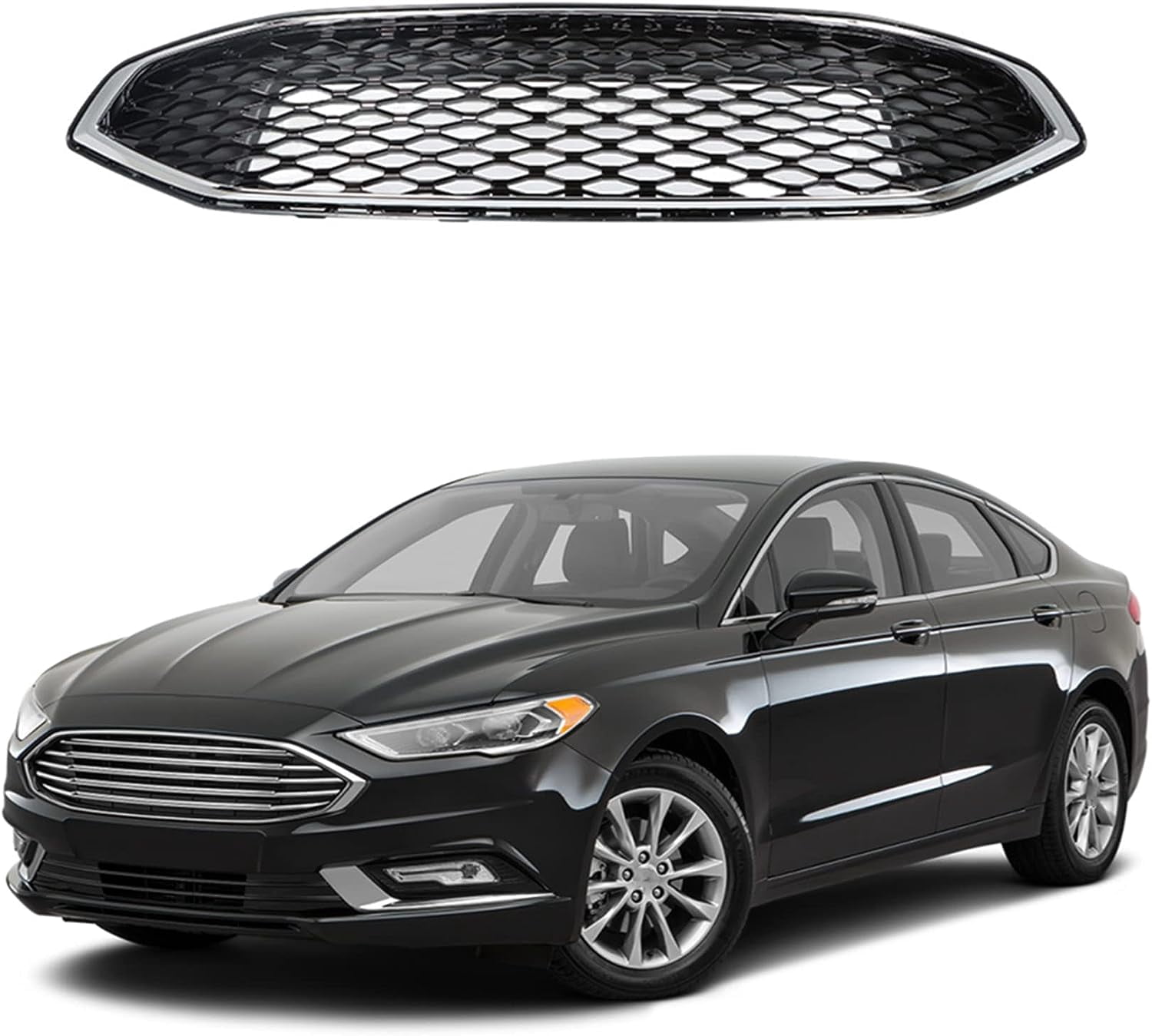 Ford Fusion Black Grill