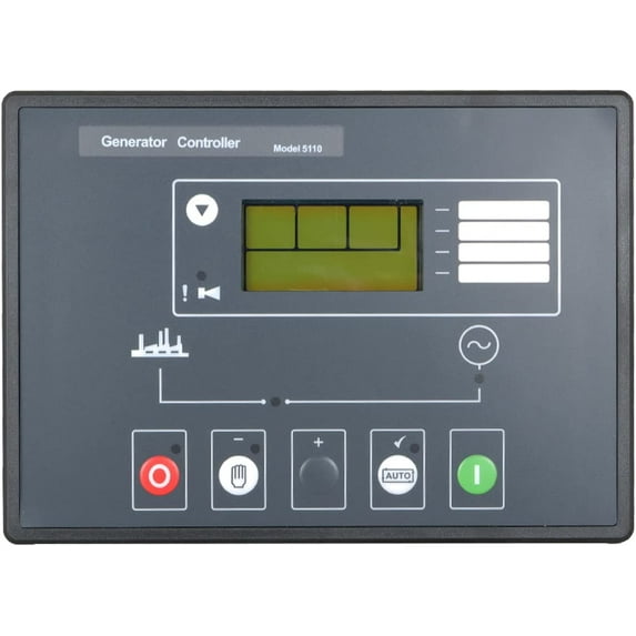 waltyotur DSE5110 Generator Electronic Controller Control Module DC 8-35V Automatic Engine ...