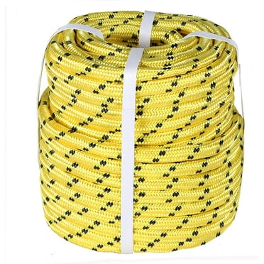 SHZAITOR 1/2 Inch x100/150/ 200 FT Double Braid Polyester Arborist ...