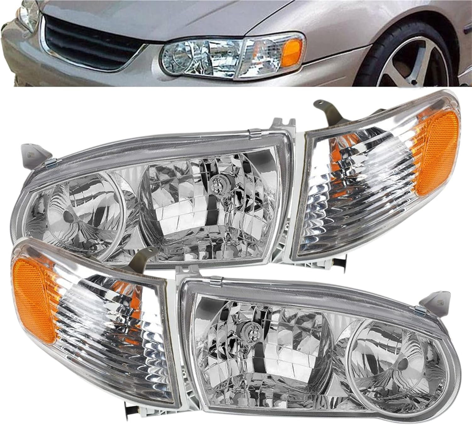 2001 Toyota Corolla Headlights