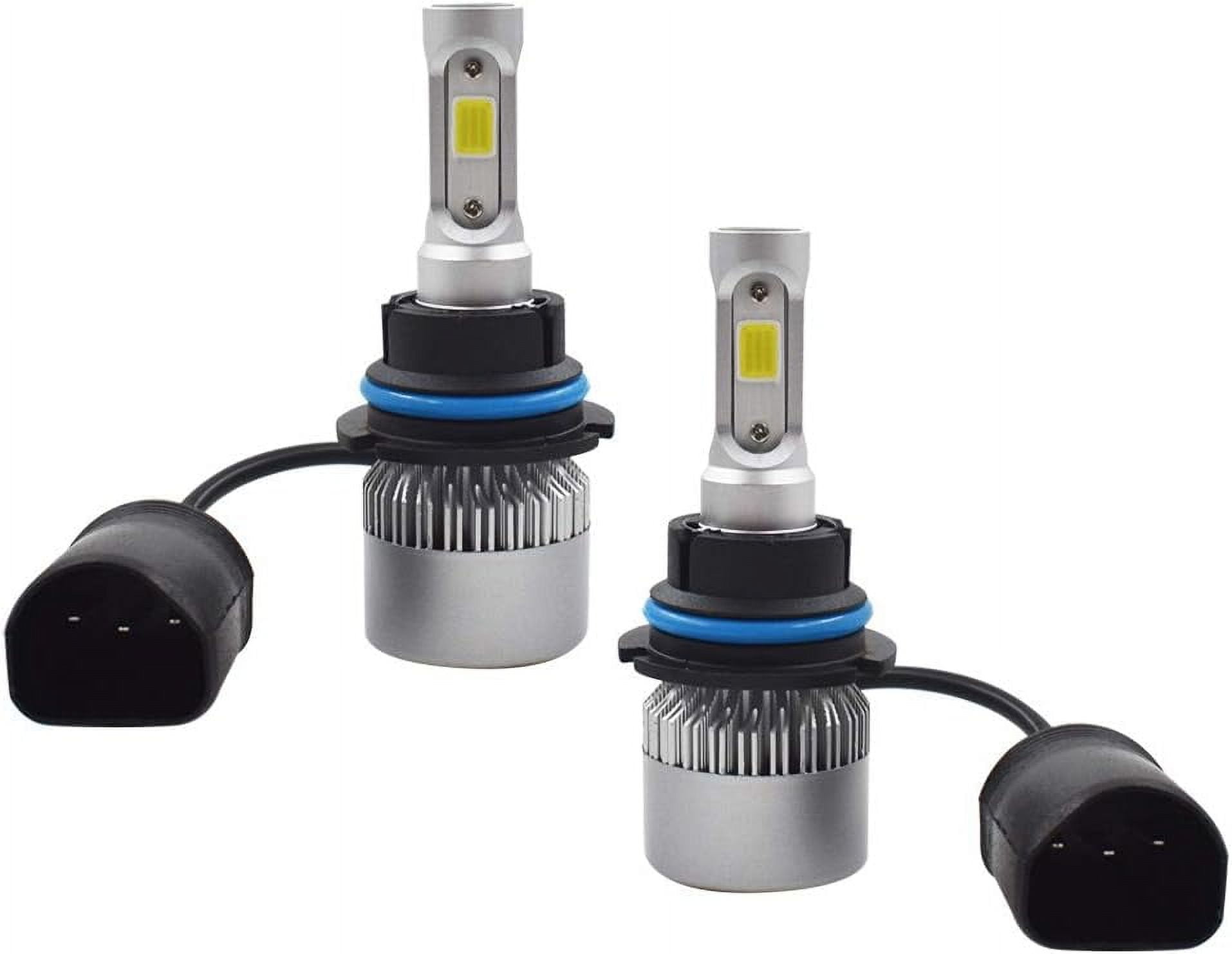 waltyotur HB5 9007 LED Headlight 300000LM Replacement Kit Bulbs High Low Beam Super Bright ...