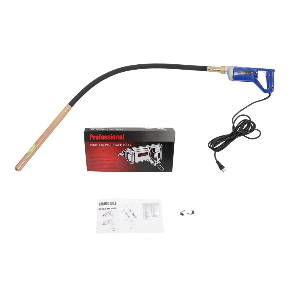 waltyotur Hand Held Concrete Vibrator 1500W Portable Cement Concrete ...