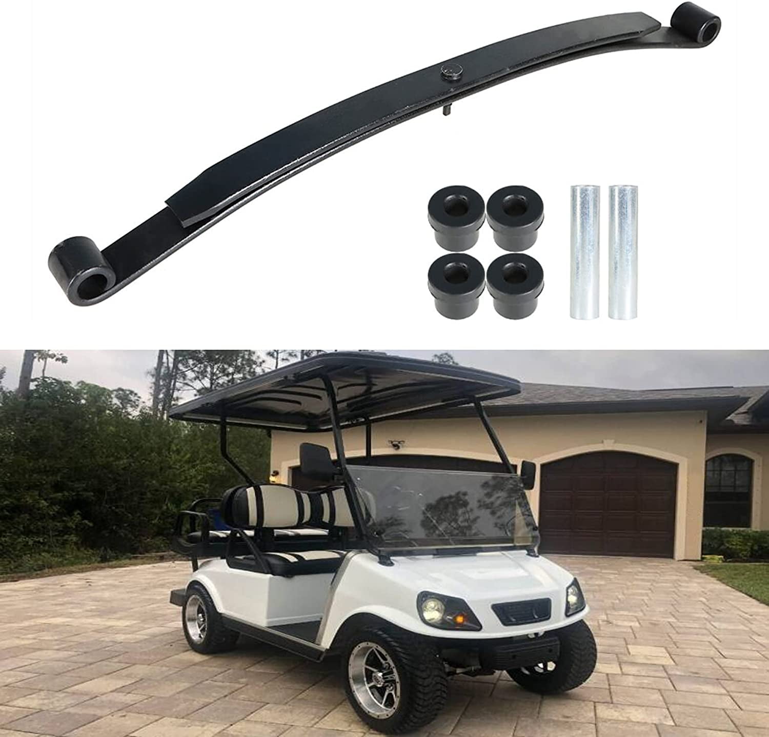 waltyotur Heavy Duty Front Leaf Spring for Club Car DS 1981-Up Golf ...