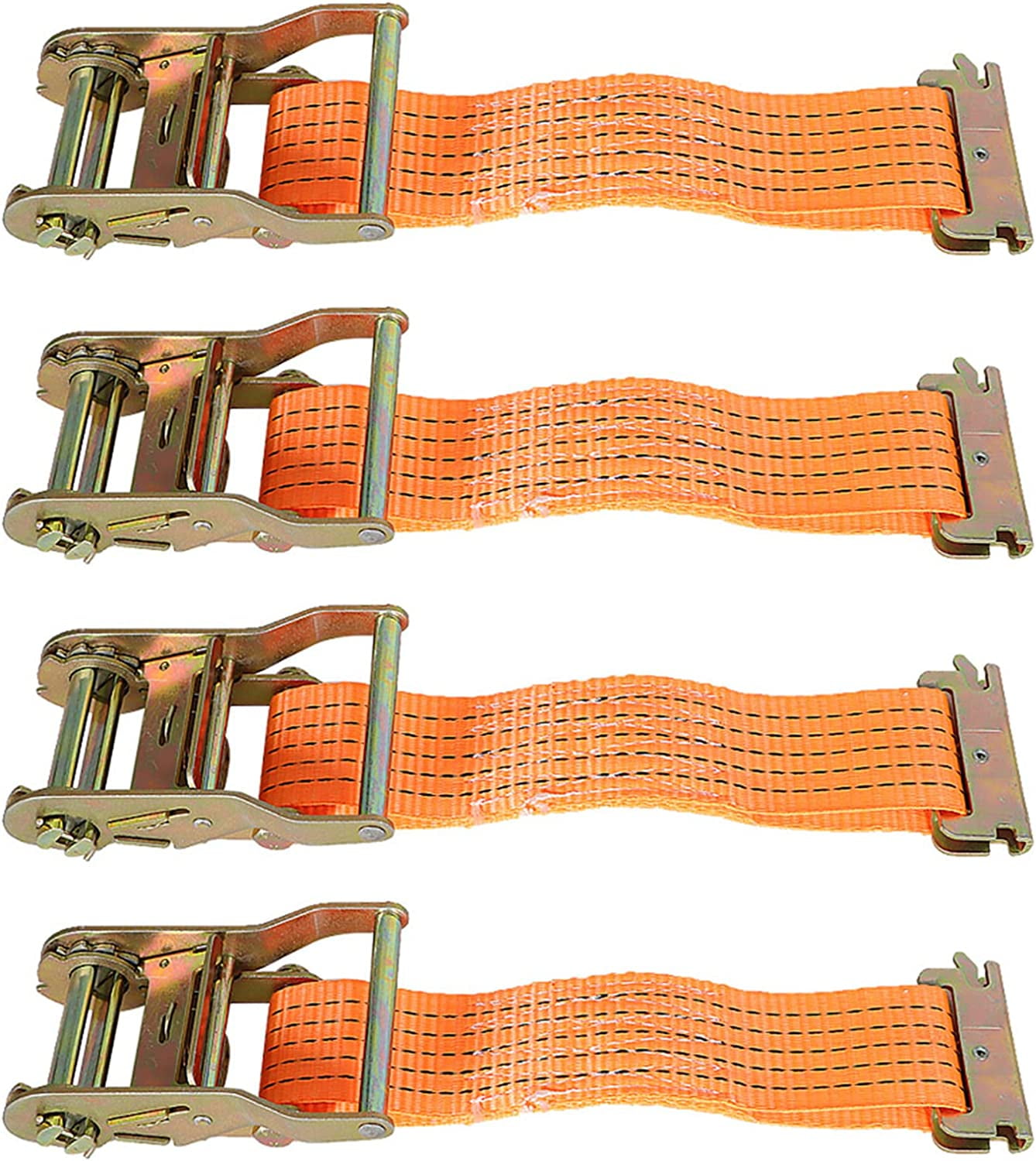 waltyotur Heavy Duty Ratchet Cargo Belt 2 Inches x 15 Feet Ratchet Belt ...