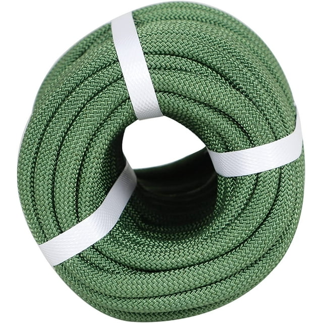 waltyotur High Strength Arborist Bull Rope, Braid Polyester Tree Rope ...