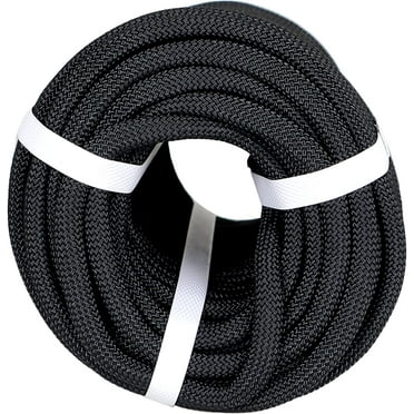 SHZAITOR 1/2 Inch x100/150/ 200 FT Double Braid Polyester Arborist ...