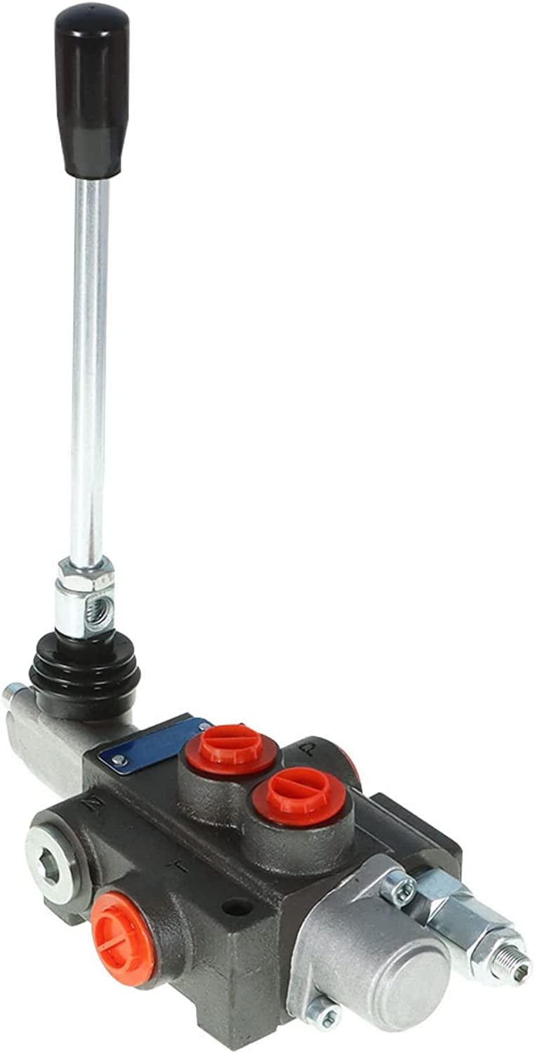 waltyotur Hydraulic Directional Double Acting Control Valve, 1 Spool ...