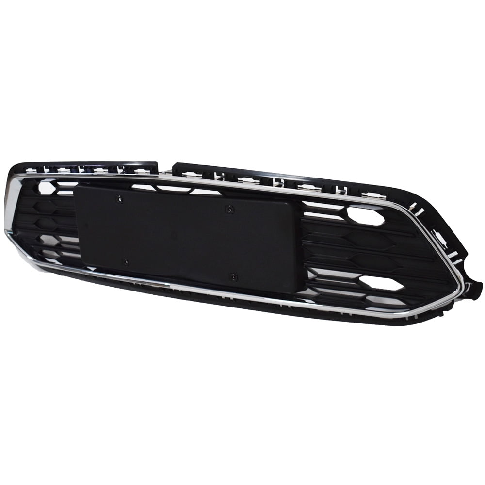 waltyotur Lower Chrome Front Bumper Honeycomb Grille Grill For ...
