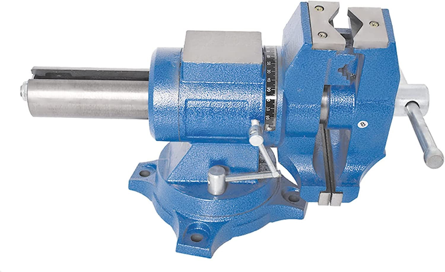 waltyotur Multifunctional Rotary Table Vise 5 Inch Table Vise with ...