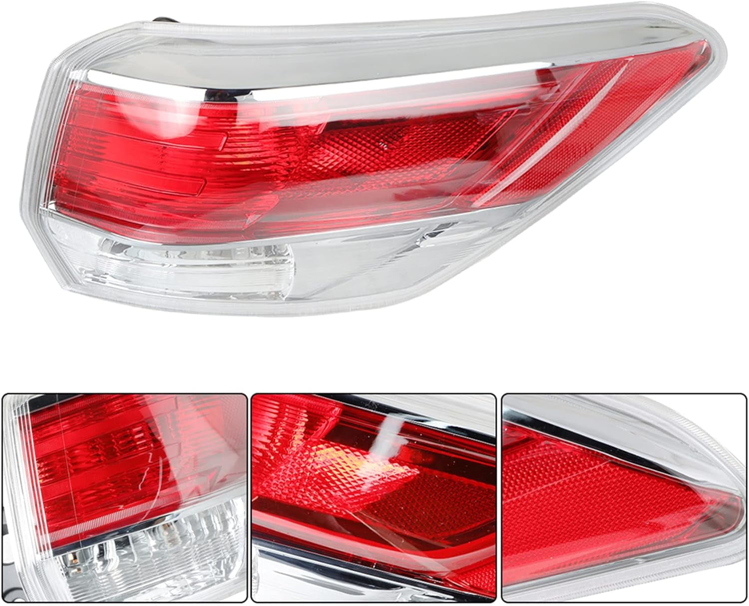 waltyotur Passenger Side Tail Light Replacement for 2014-2016 Toyota ...