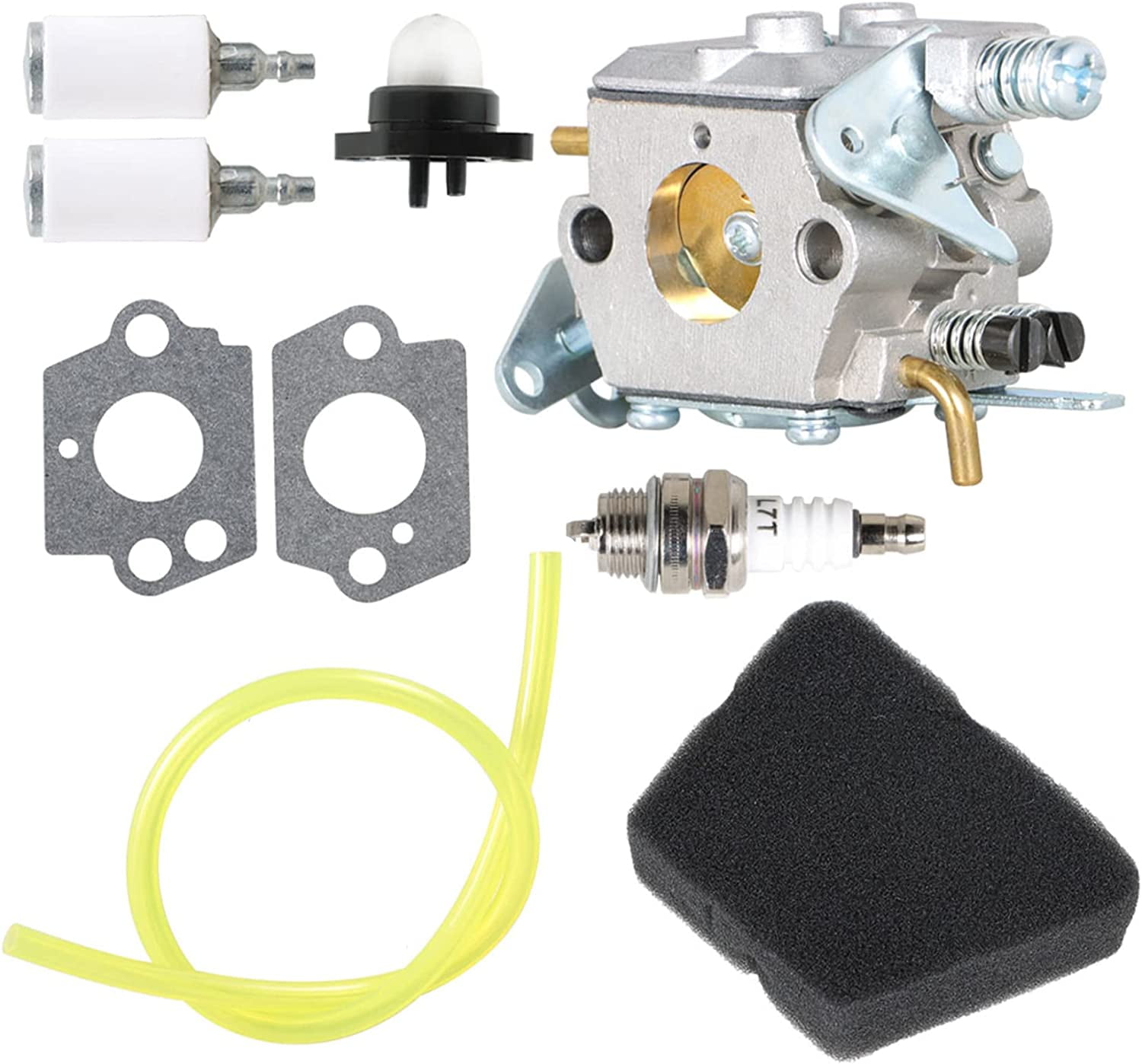 waltyotur WT324 WT891 Carburetor Kit Replacement for Poulan 2150 1950 ...