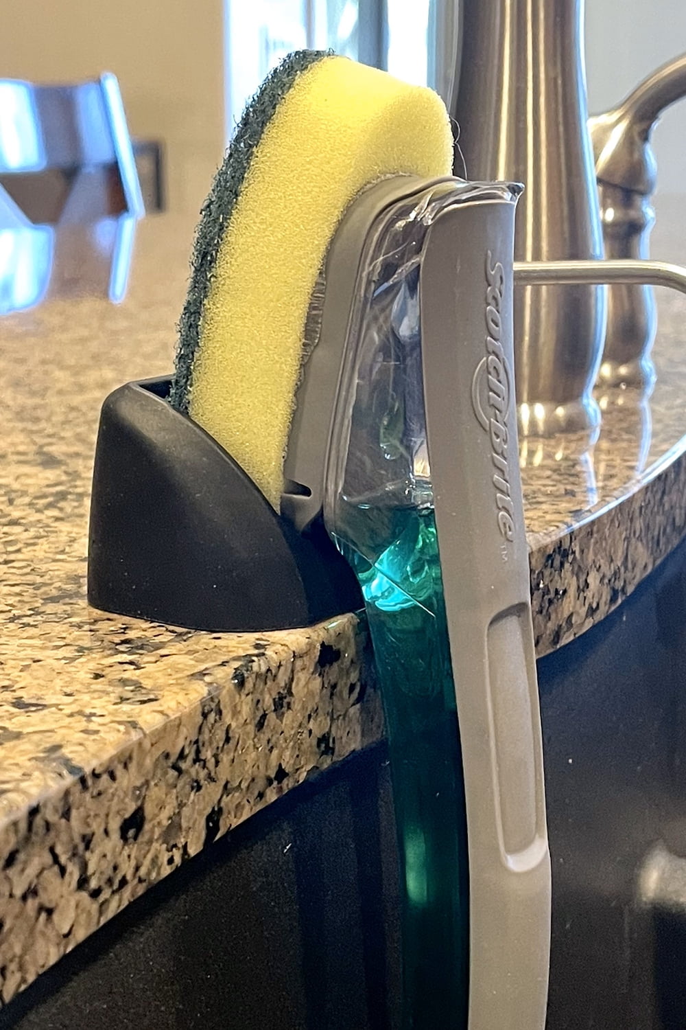 wandDOCK™ - Silicone Storage Dock / Sink Caddy for ScotchBrite ...