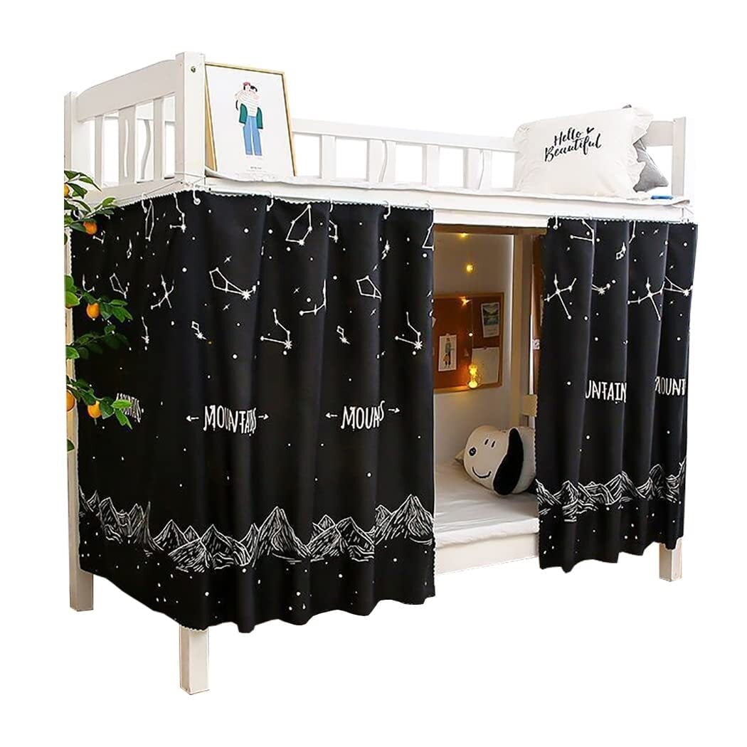 wang Bottom Bunk Bed Curtains Privacy Cloth Underbed Curtains for Low ...