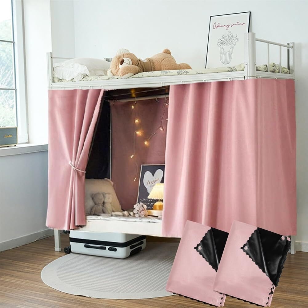 wang Student Bunk Bed Curtains Dormitory Blackout Bed Drapes for Loft ...