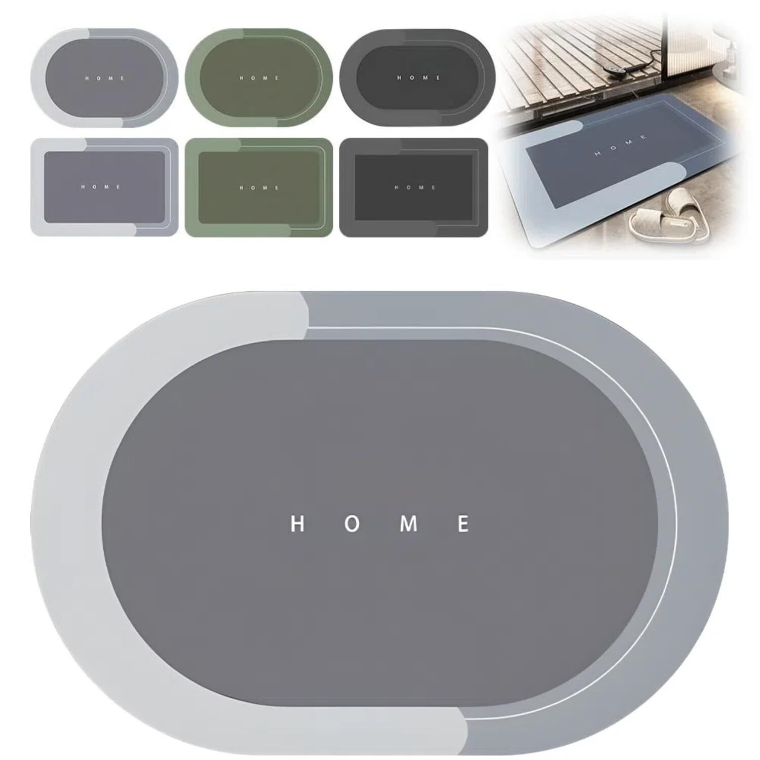 wangli Modernized Magic Mat Bathroom, 2025 Upgraded Bath Mat ...