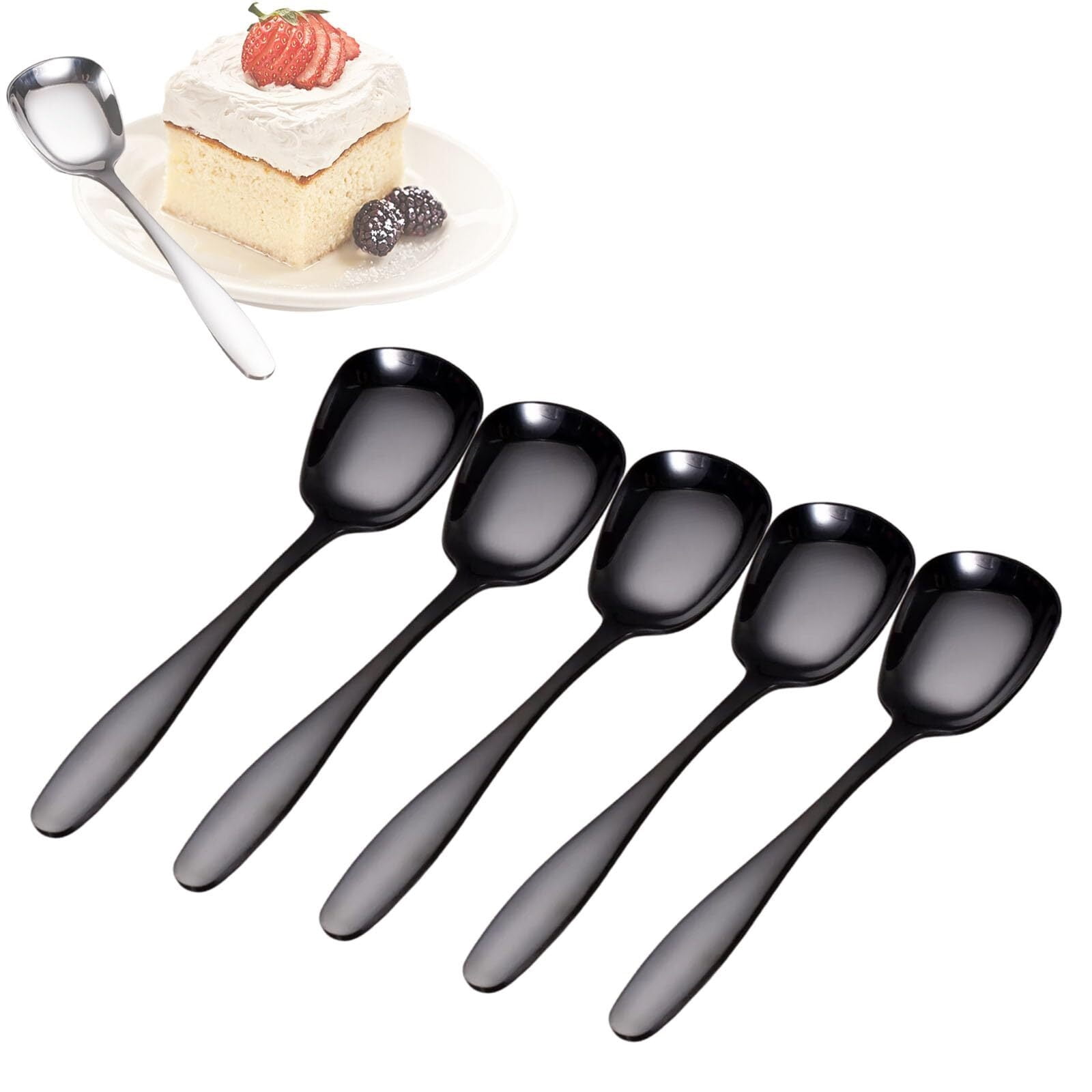 wangqiang Square Head Stainless Steel Spoons, square head stainless ...