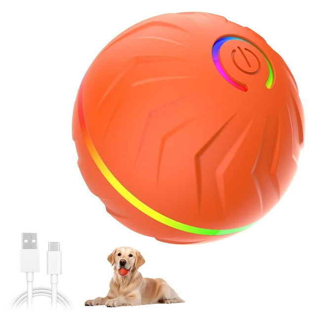 wangqiang Vibrating Dog Ball, 2025 New Moving Dog Ball, Upgraded ...