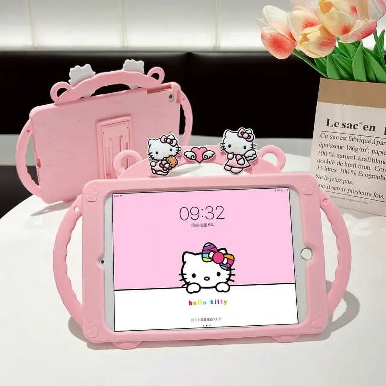 wangyu Sanrio Hello Kitty Case For iPad 5th 6th Gen Cover 10th Pro 11 ...