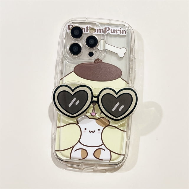 wangyu Sanrio Kuromi Pochacco Glasses Holder Case For Xiaomi Mi 13 12 ...