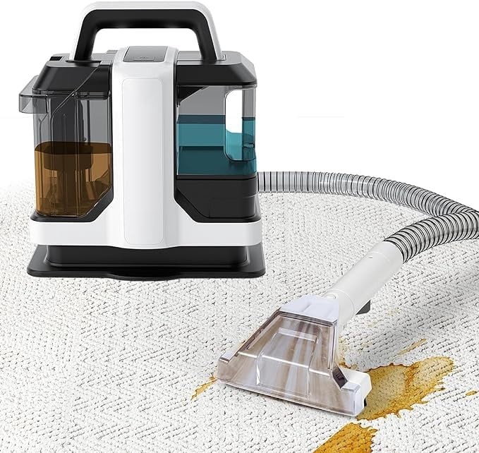 waqif Handheld Wet and Dry Vacuum Cleaning Portable Sofa Carpet Cleaner ...