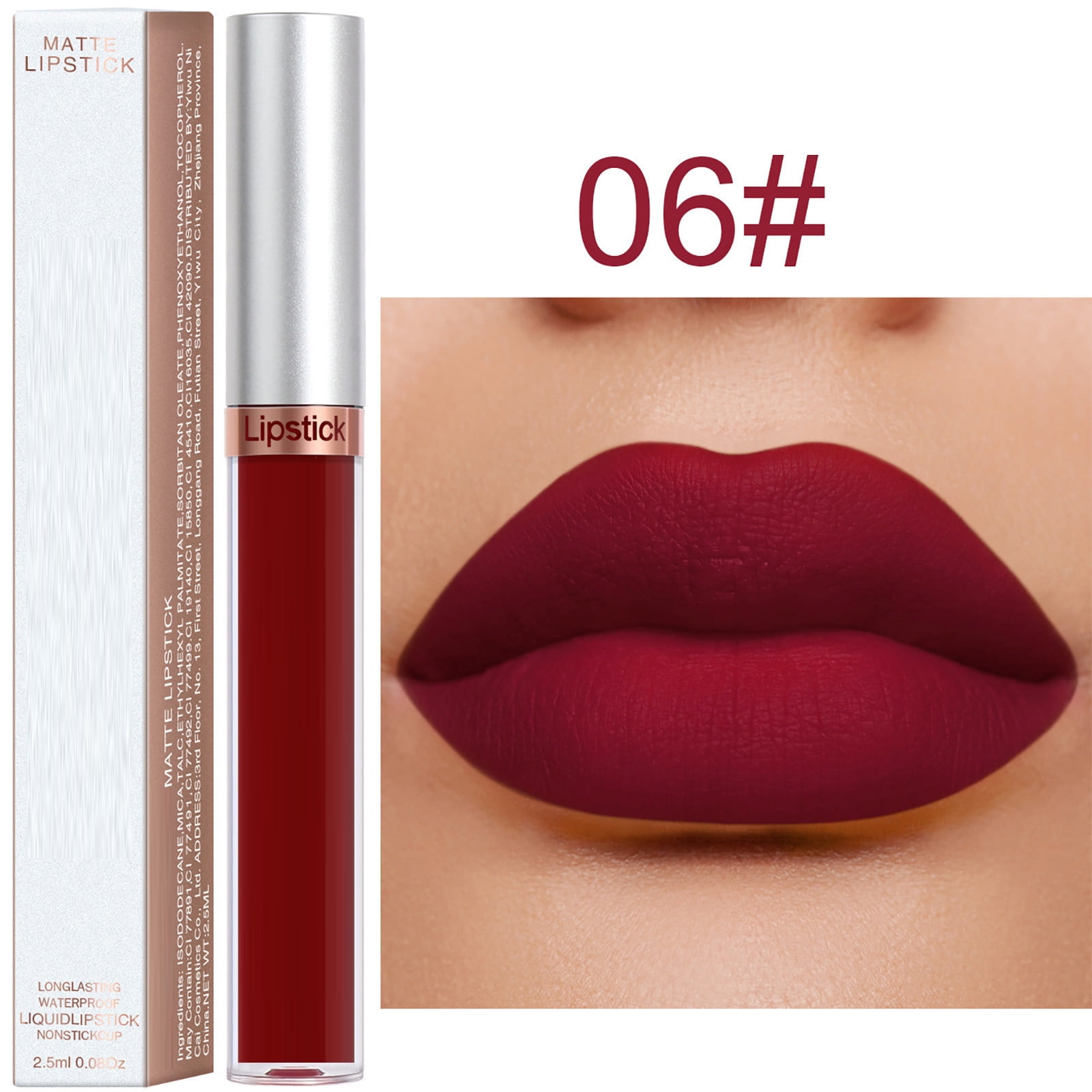 Warehouse Clearance Sale Matte Liquid Lipstick Makeup Set Velvety