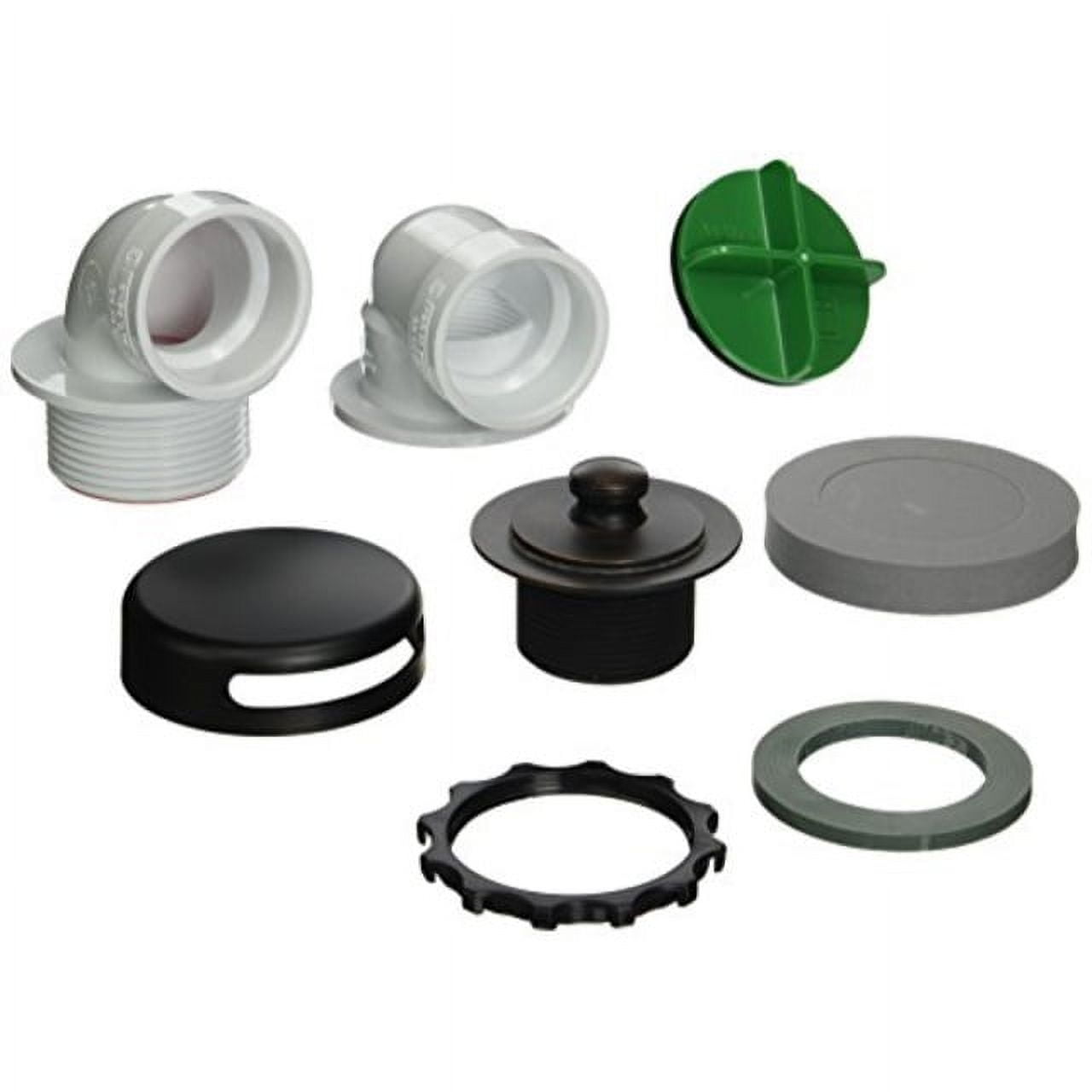 Watco 901-PP-PVC-BZ Innovator Push Pull Bath Waste - Oil-Rubbed Bronze ...