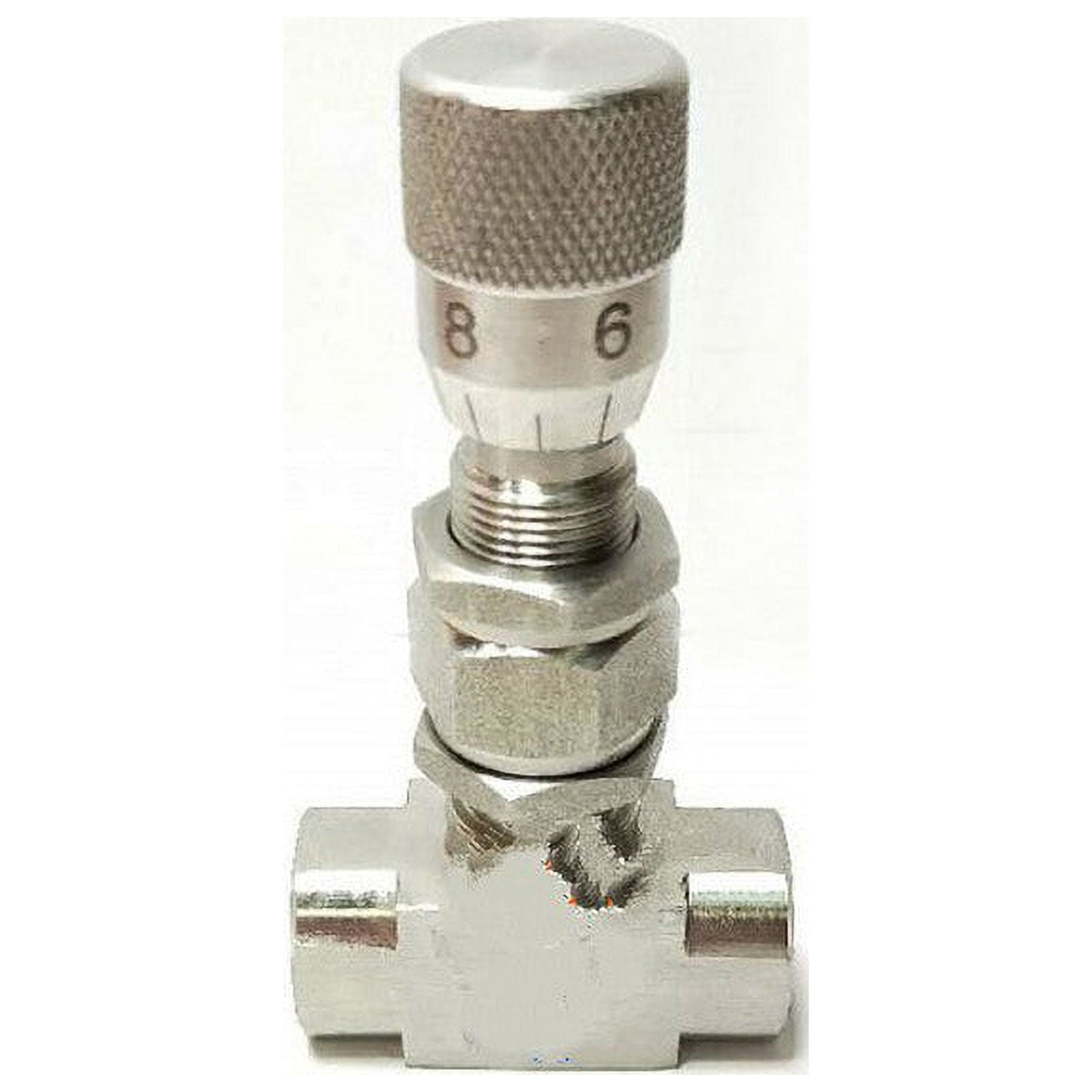 water flow regulating valve air flow valve 304 stainless steel G 1/4 1/ ...