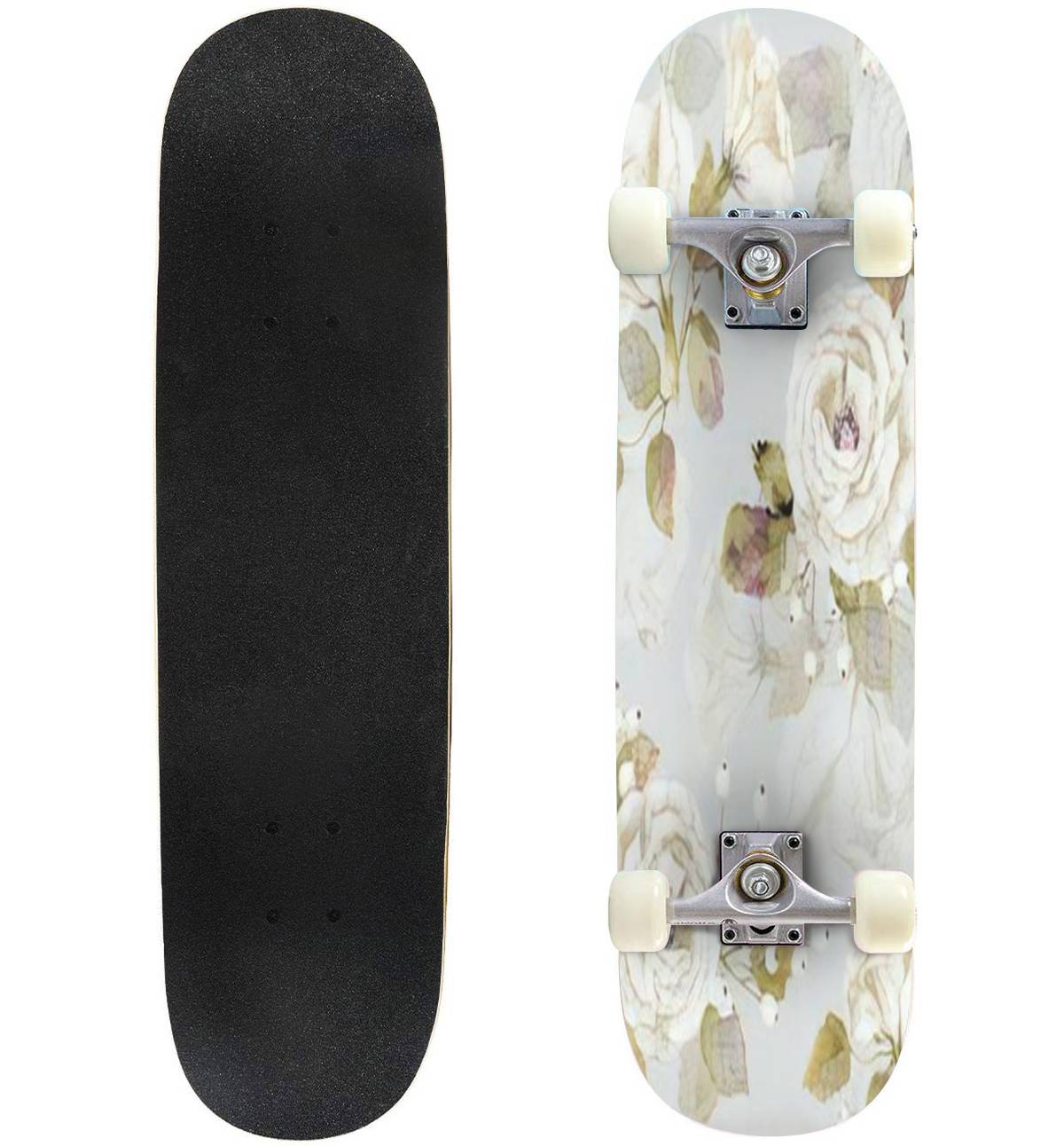 watercolor white roses flowers Vintage Can be used for gift Outdoor ...