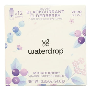 Waterdrop Microdrink Flair Raspberry & Elderflower & Lime Blossom ...