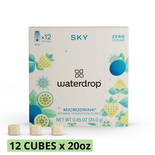 waterdrop Microdrink Passionfruit SKY, Flavored Water Packets, Passion ...