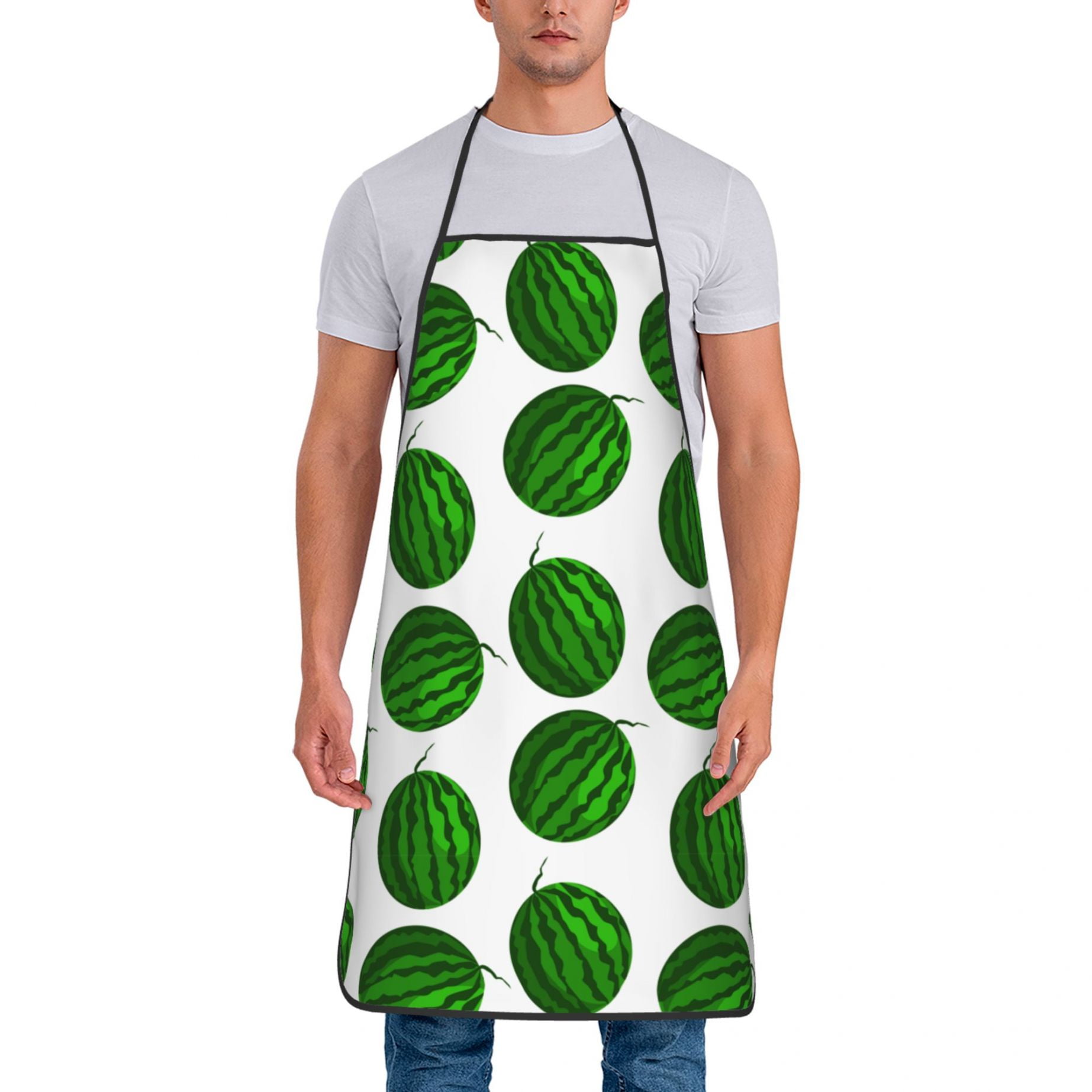 watermelon (56) Aprons for Women Men Waterproof Apron Kitchen Chef ...