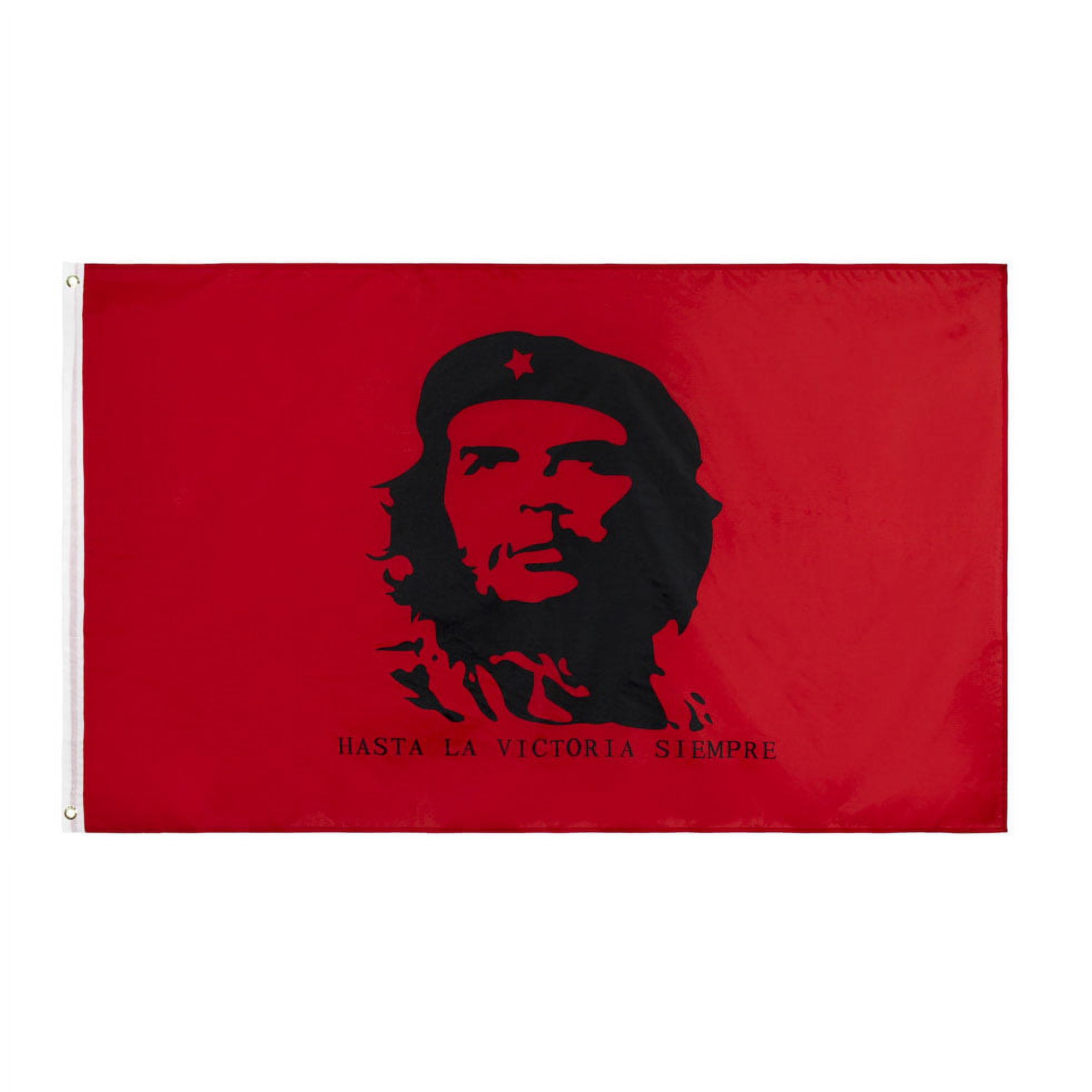 wave Red hero Guevara flag Banner Brass buttonhole 90*150cm Che Guevara ...