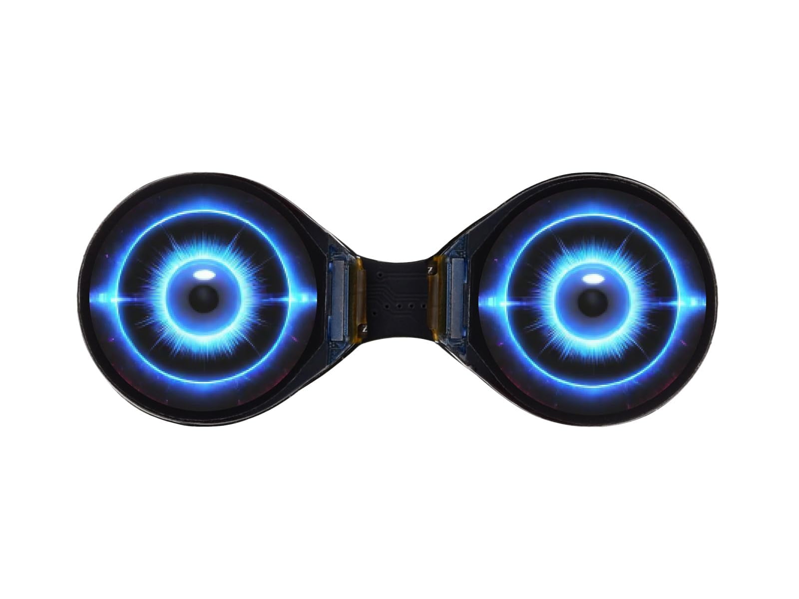 waveshare 0.71inch Double Eye RRF12 Round LCD Display Module 160×160 ...