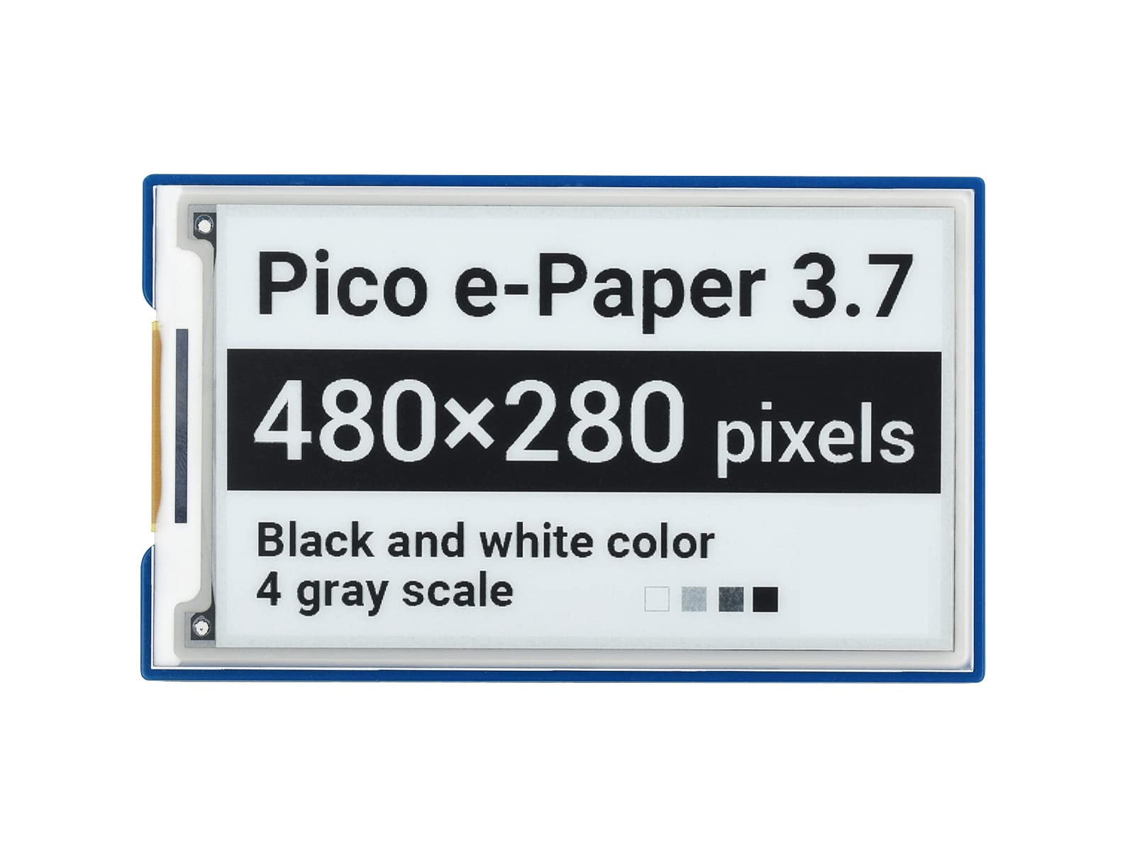 waveshare 3.7inch E-Paper E-Ink RRF12 Display Module for Raspberry Pi ...