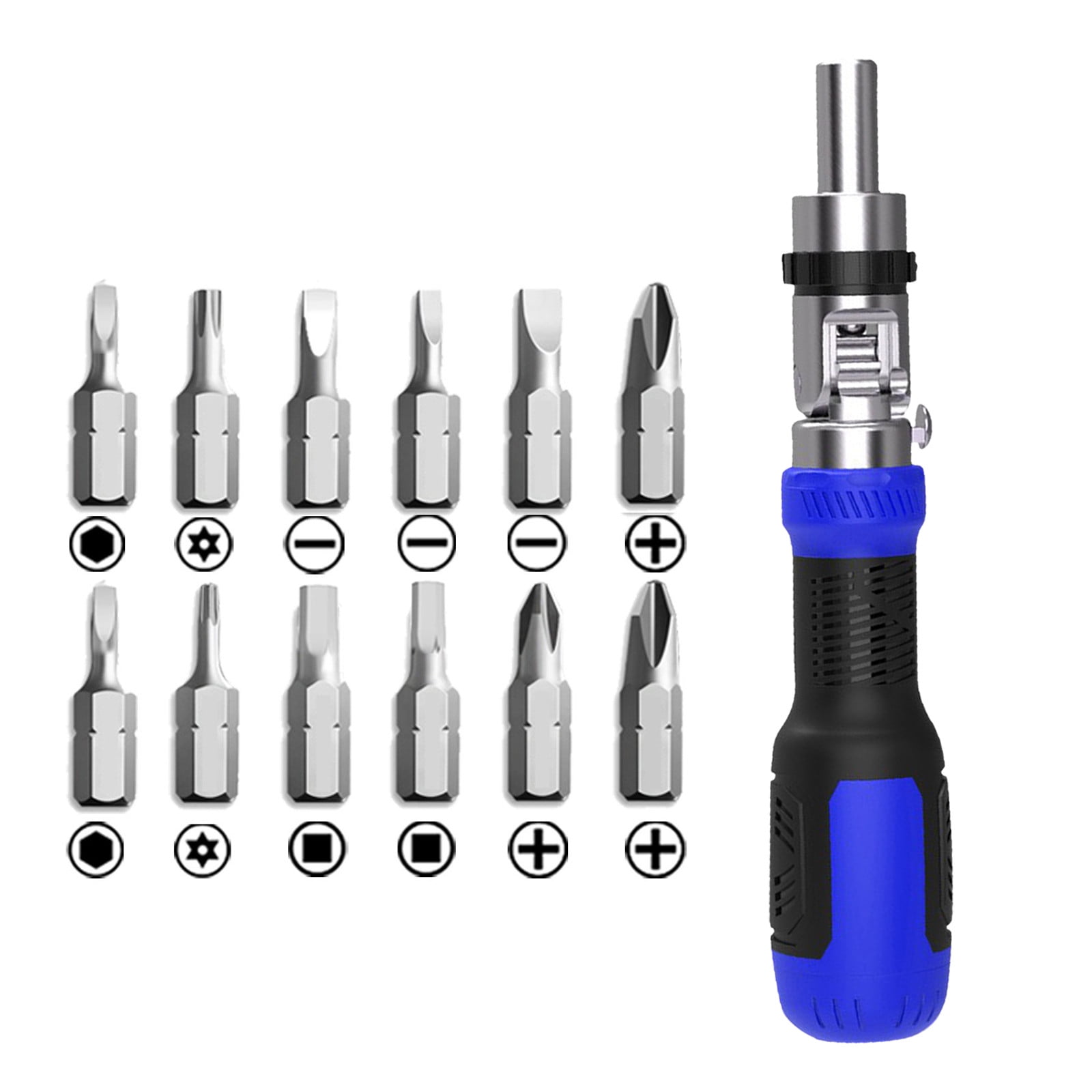 wdysjhzjbsl 13 In 1 Multi Bit Screwdriver Set Tool In One, Extra ...