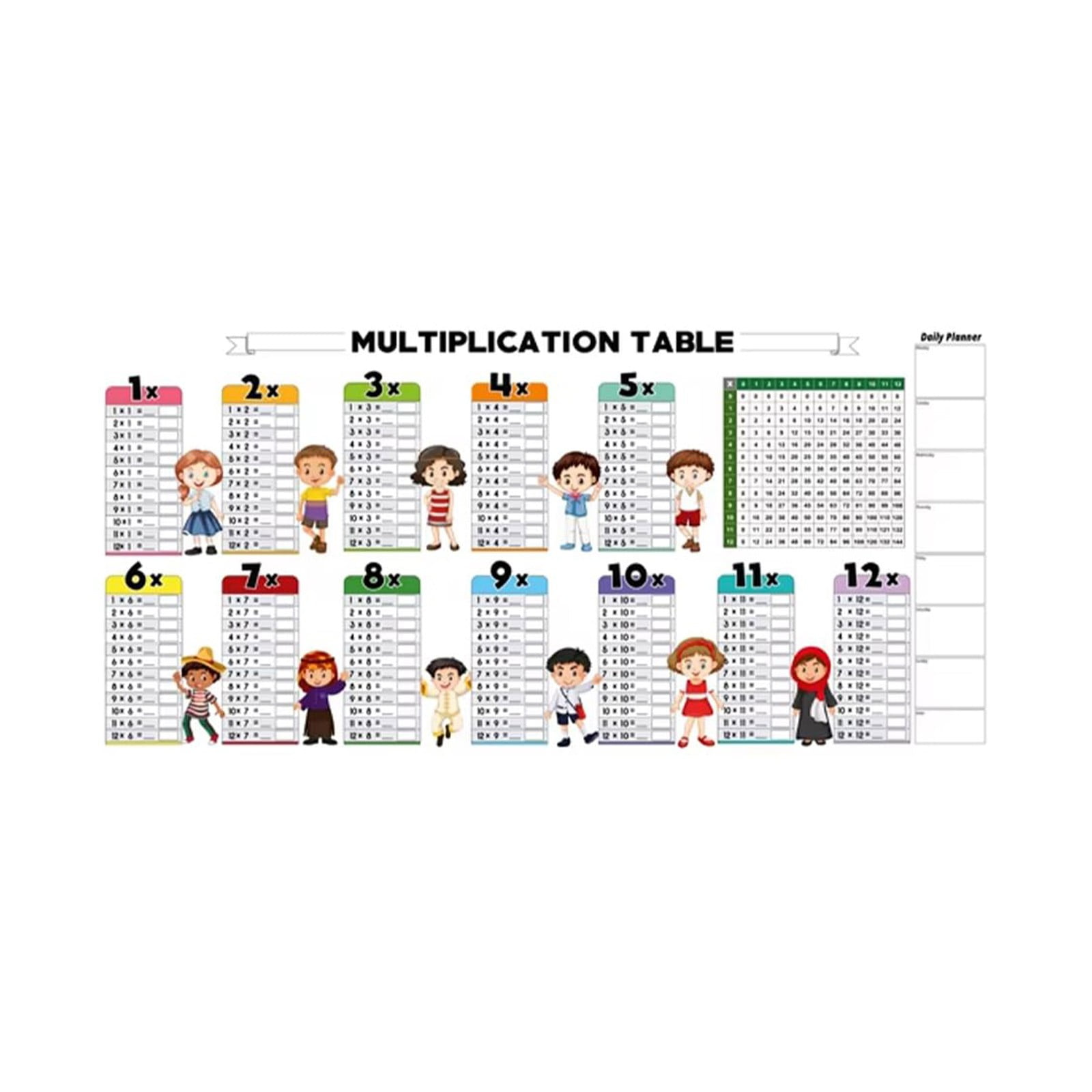 wdysjhzjbsl Practical Writing And Erasing Multiplication Tables ...