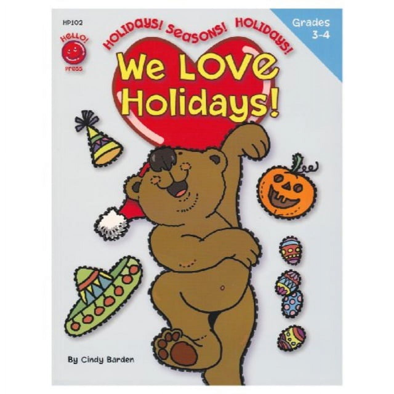 we love holidays! grades 3rd - 4th (8.5 x 11 inches) - an activity ...