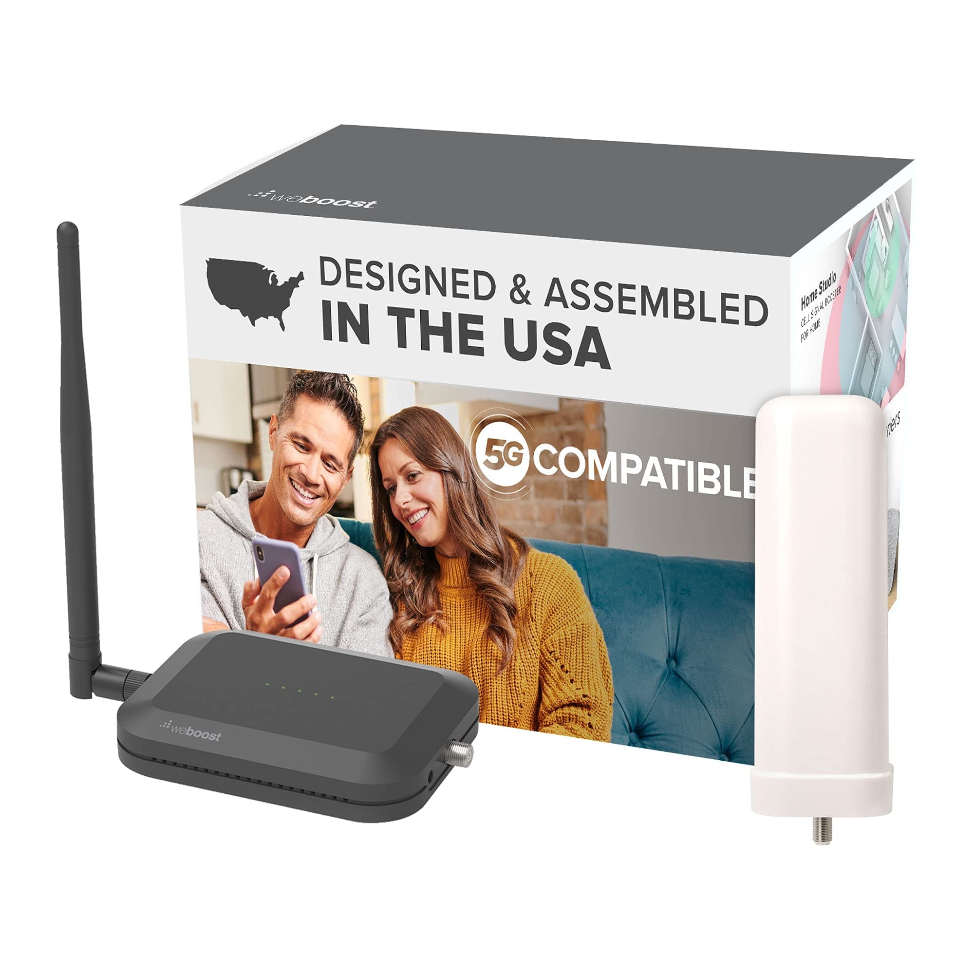 weBoost Home Studio Omni - Cell Phone Signal Booster | Boosts 4G LTE ...