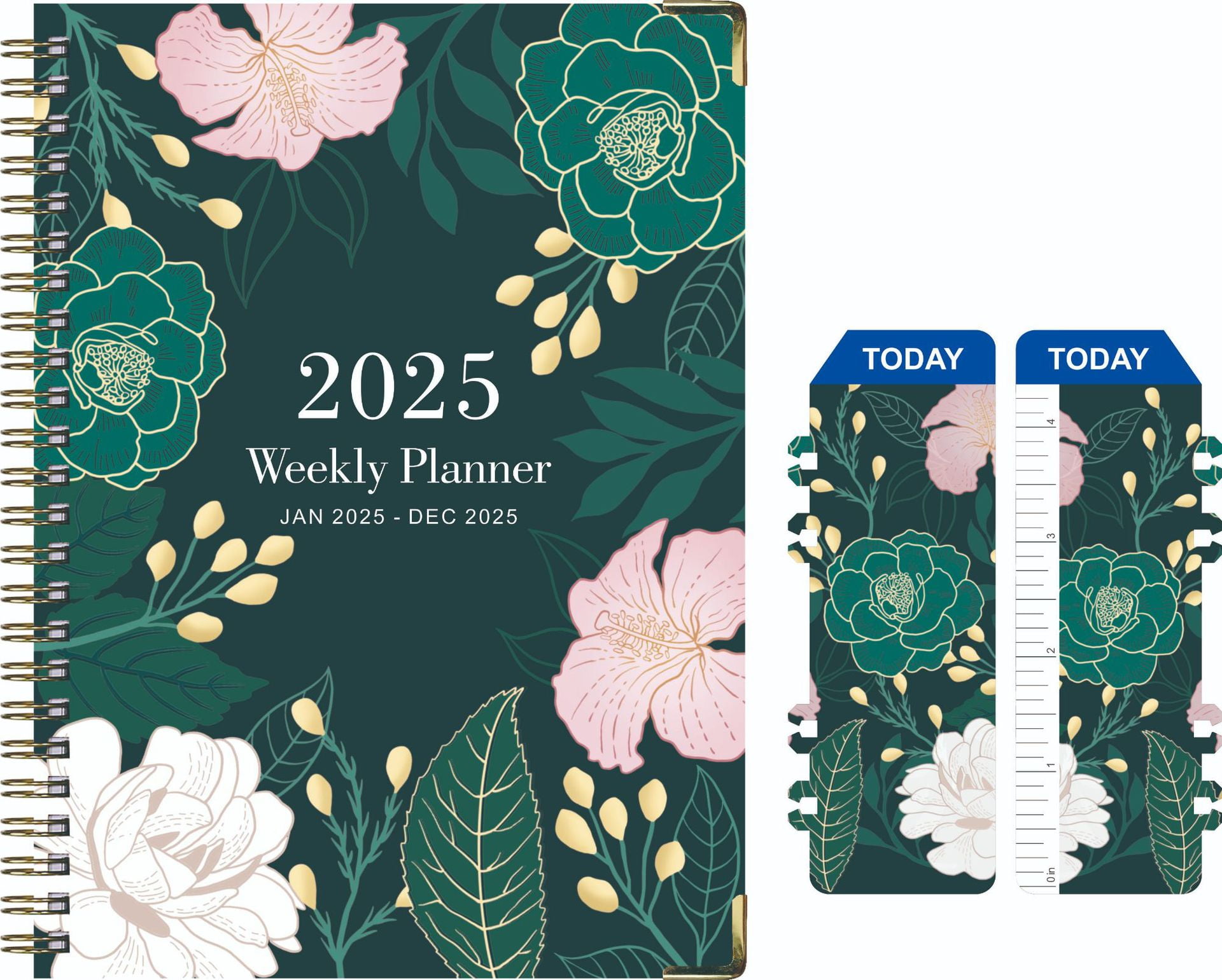 weVSwe 2025 Daily Planner - 6.2 x 8.5 Inch Weekly and Monthly Organizer ...