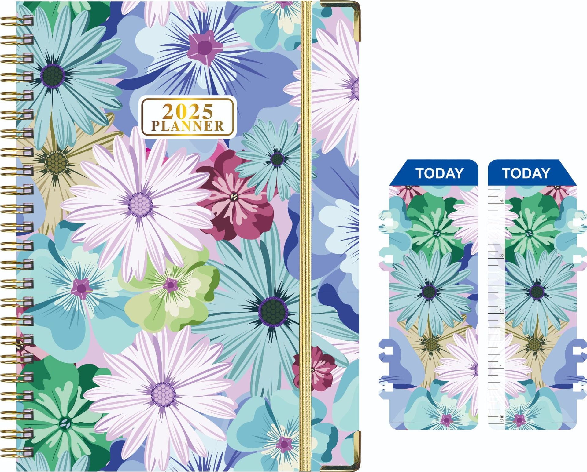 weVSwe 2025 Daily Planner - 6.2 x 8.5 Inch Weekly and Monthly Organizer ...