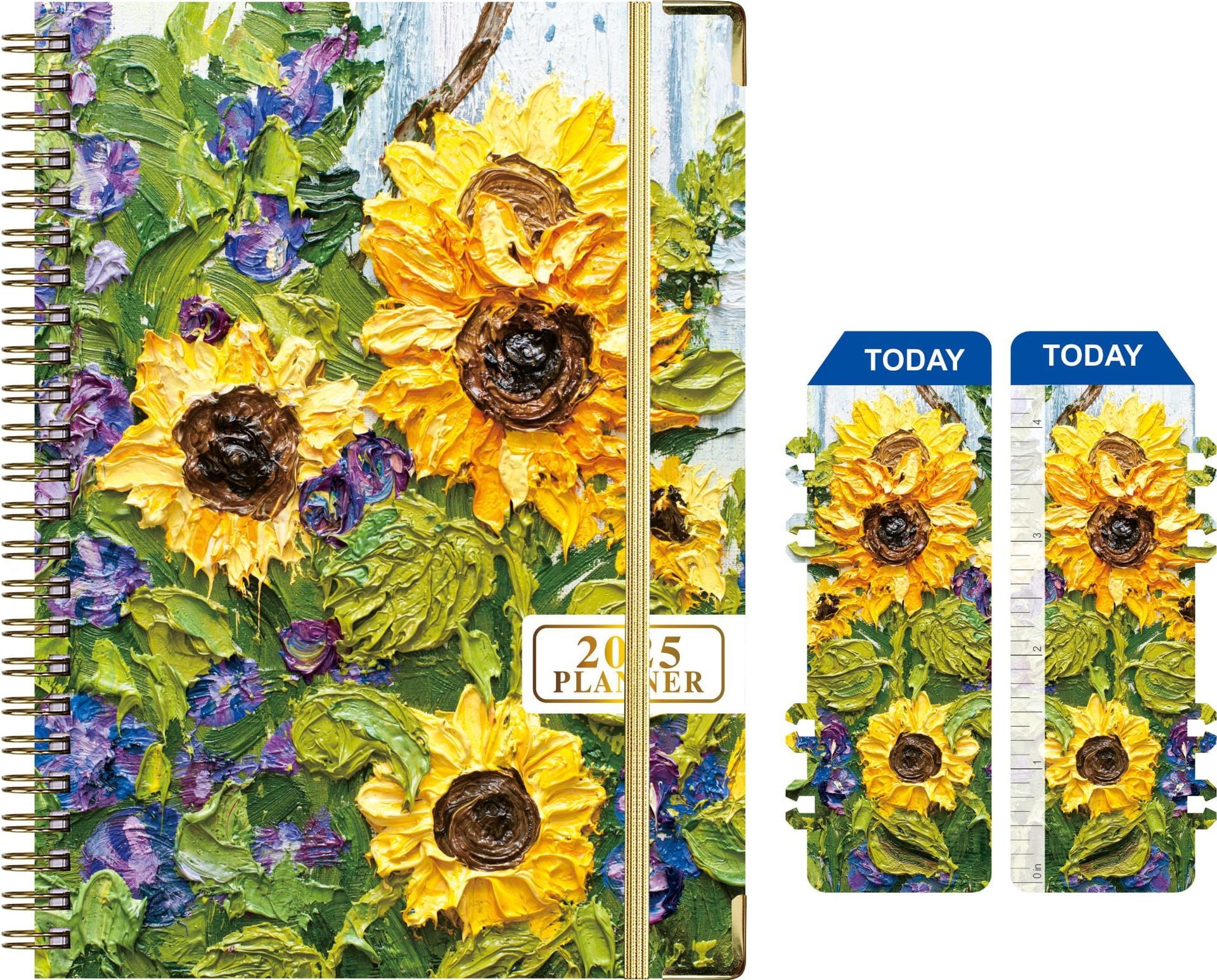 weVSwe 2025 Daily Planner - 6.2 x 8.5 Inch Weekly and Monthly Organizer ...