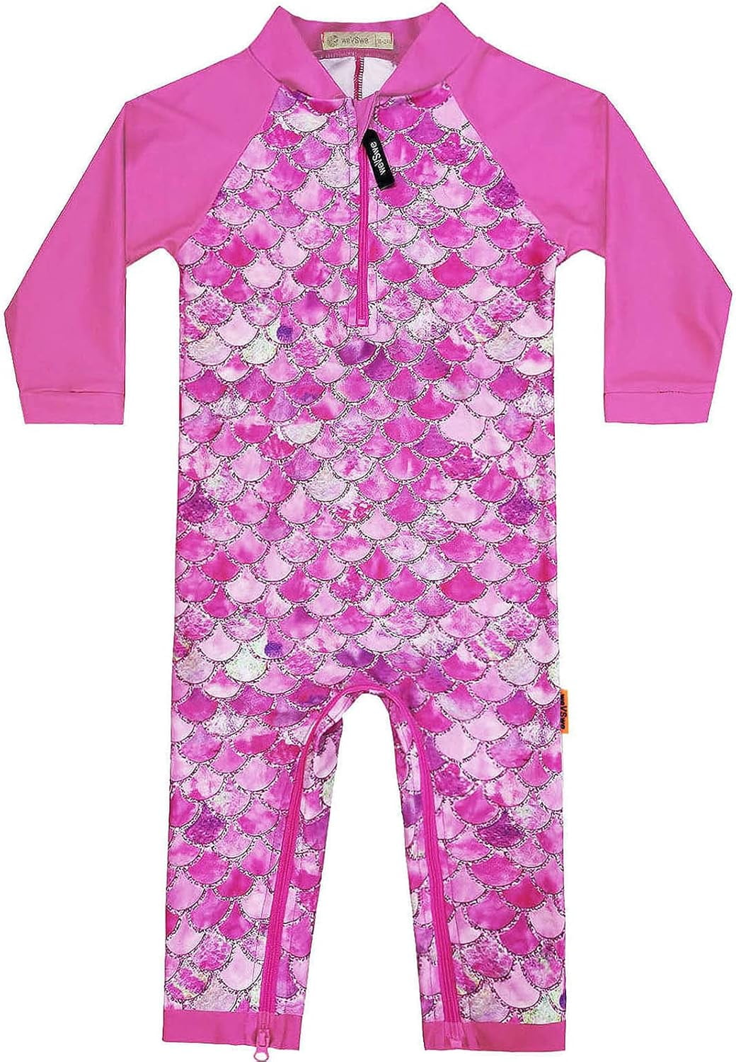 weVSwe Baby Girl Toddler Rash Guard Swimsuit Sun Protection Beachwear ...