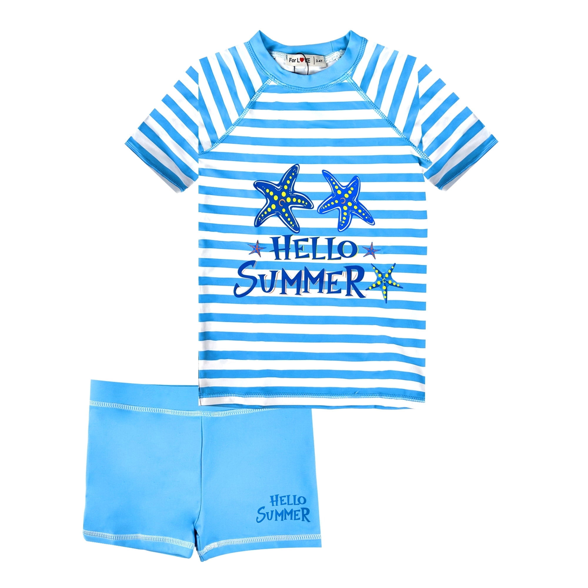 weVSwe Girls Rash Guard Swimsuit Rare Hem Cuffs Bathing Suit UPF 50 ...