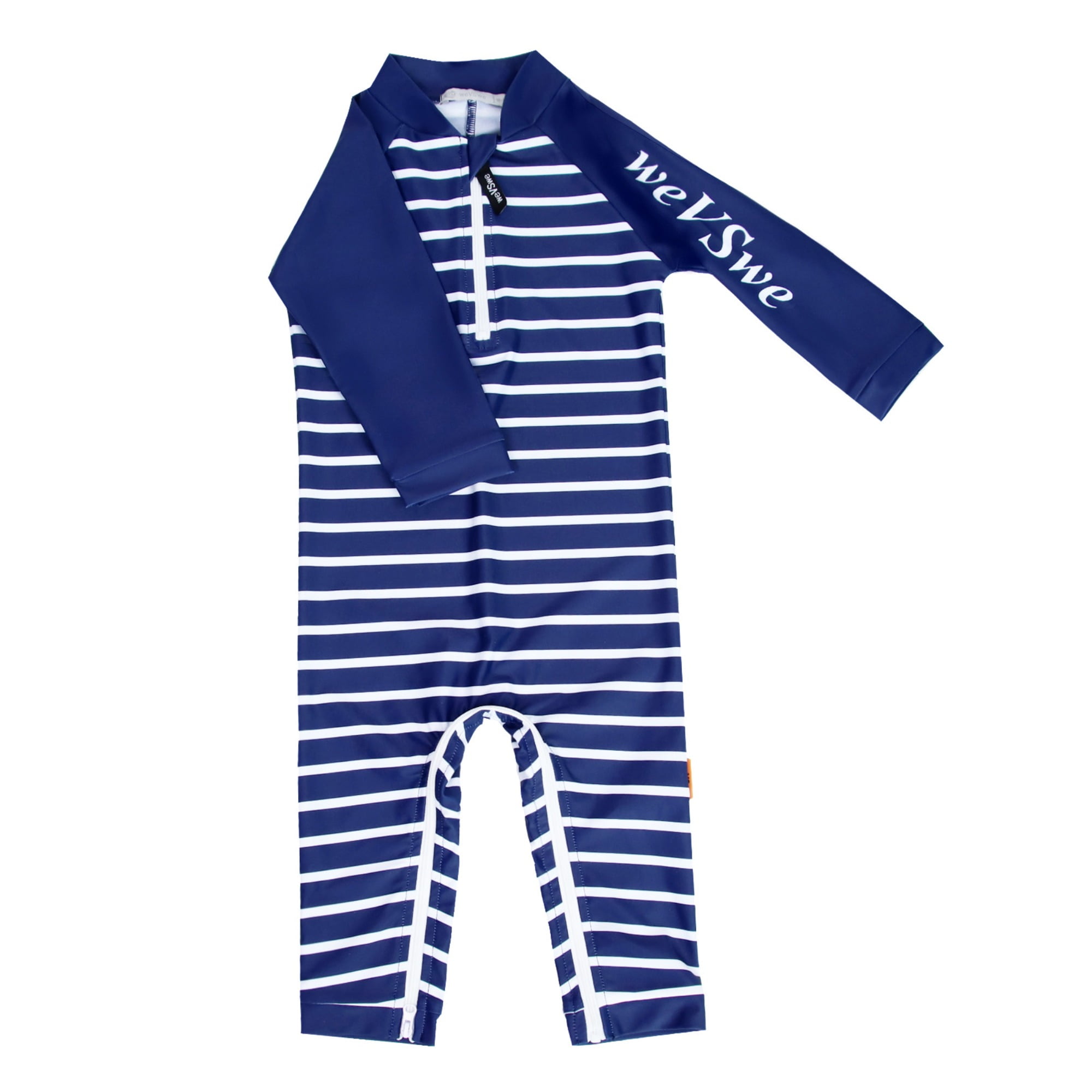 weVswe Blue Baby Boy Swimsuit 0-3 T-Infant and Toddler Rash Guard with ...