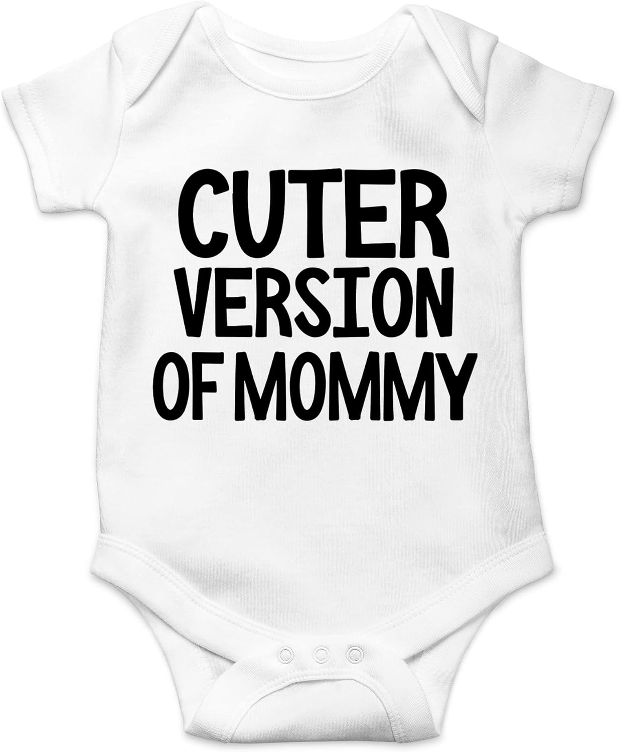 wear Cuter Version of Mommy - Baby Clothes - Funny Newborn Bodysuit ...