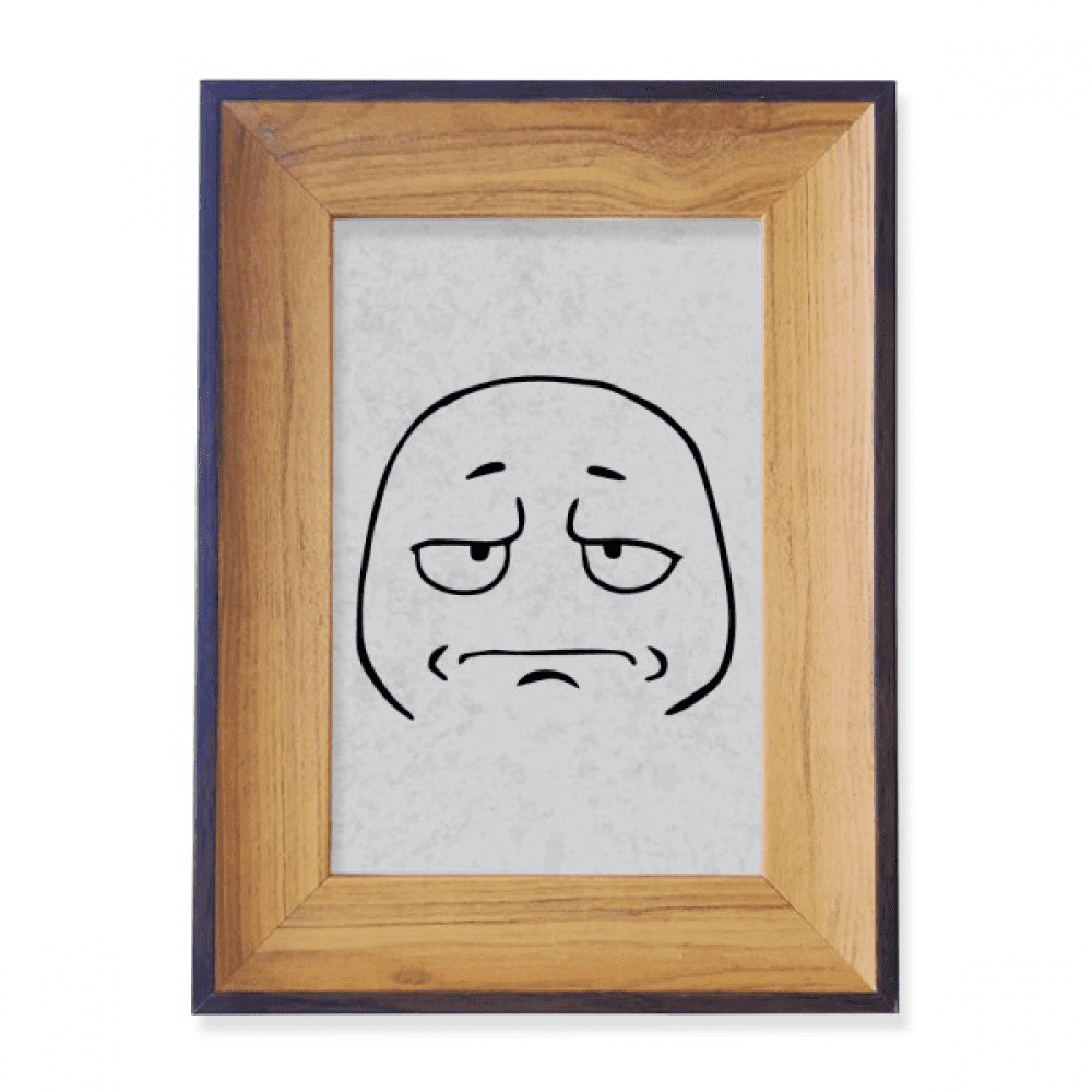 wear sad fblack happy pattern photo frame exhibition display art ...