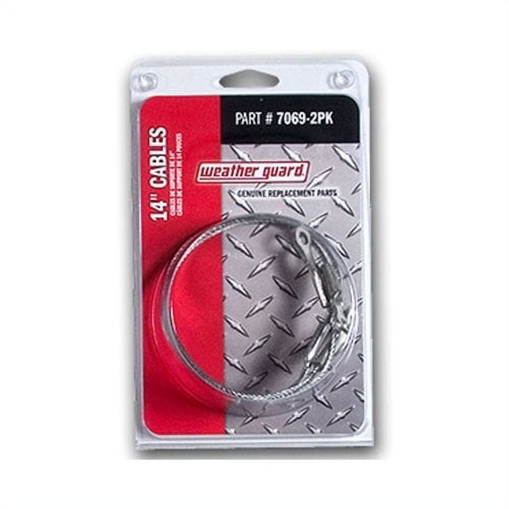 Weatherguard 7069-2PK 14" Door Support Cables for Steel/Aluminum Hi-Side Boxes - Walmart.com
