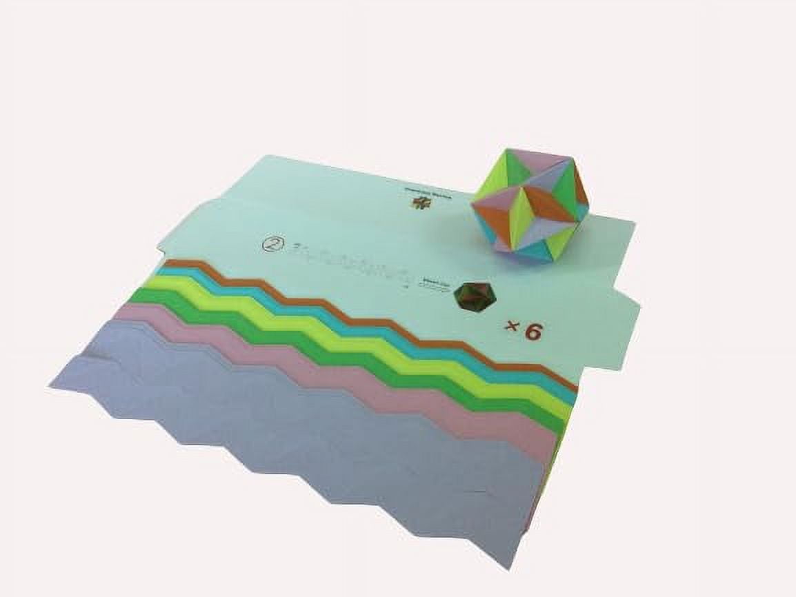 weaving polyhedron Polyhedra DIY EC36 Model Star Geometric Solids 3D ...