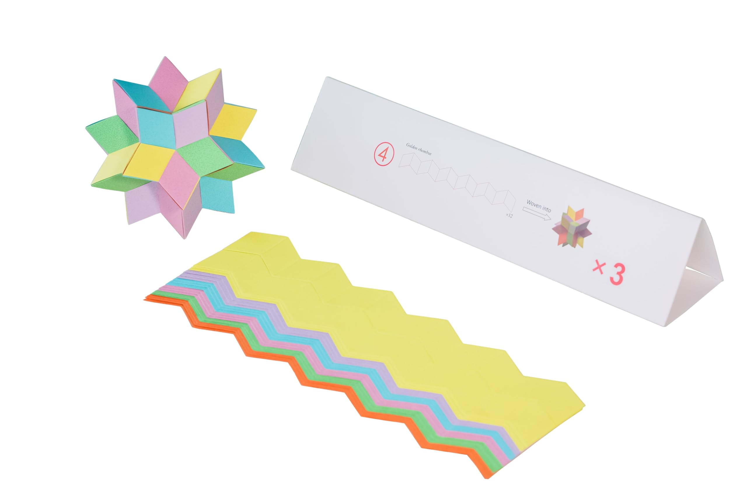 weaving polyhedron Polyhedra DIY STF9 Model Geometric Solids 3D Paper ...