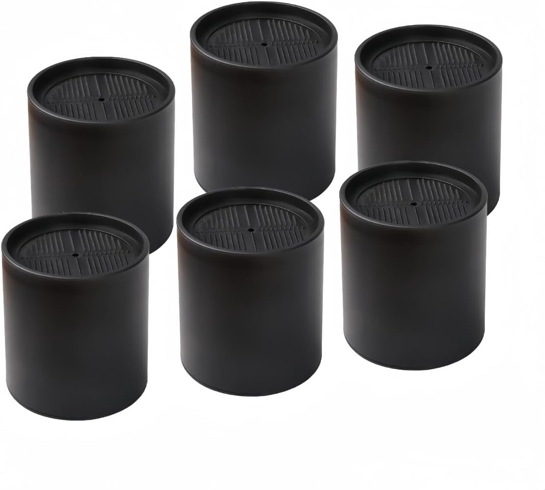 wecgfvo Bed Risers 4 Inch Furniture Raisers Heavy Duty Non-Slip Square ...